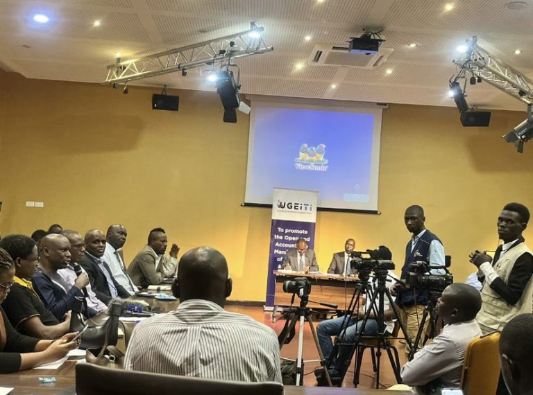 MSG members address to the media on key highlights from Uganda’s EITI ...